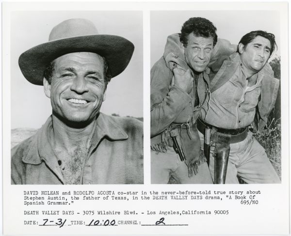 Two promotional stills for Death Valley Days | Photograph | Wisconsin ...